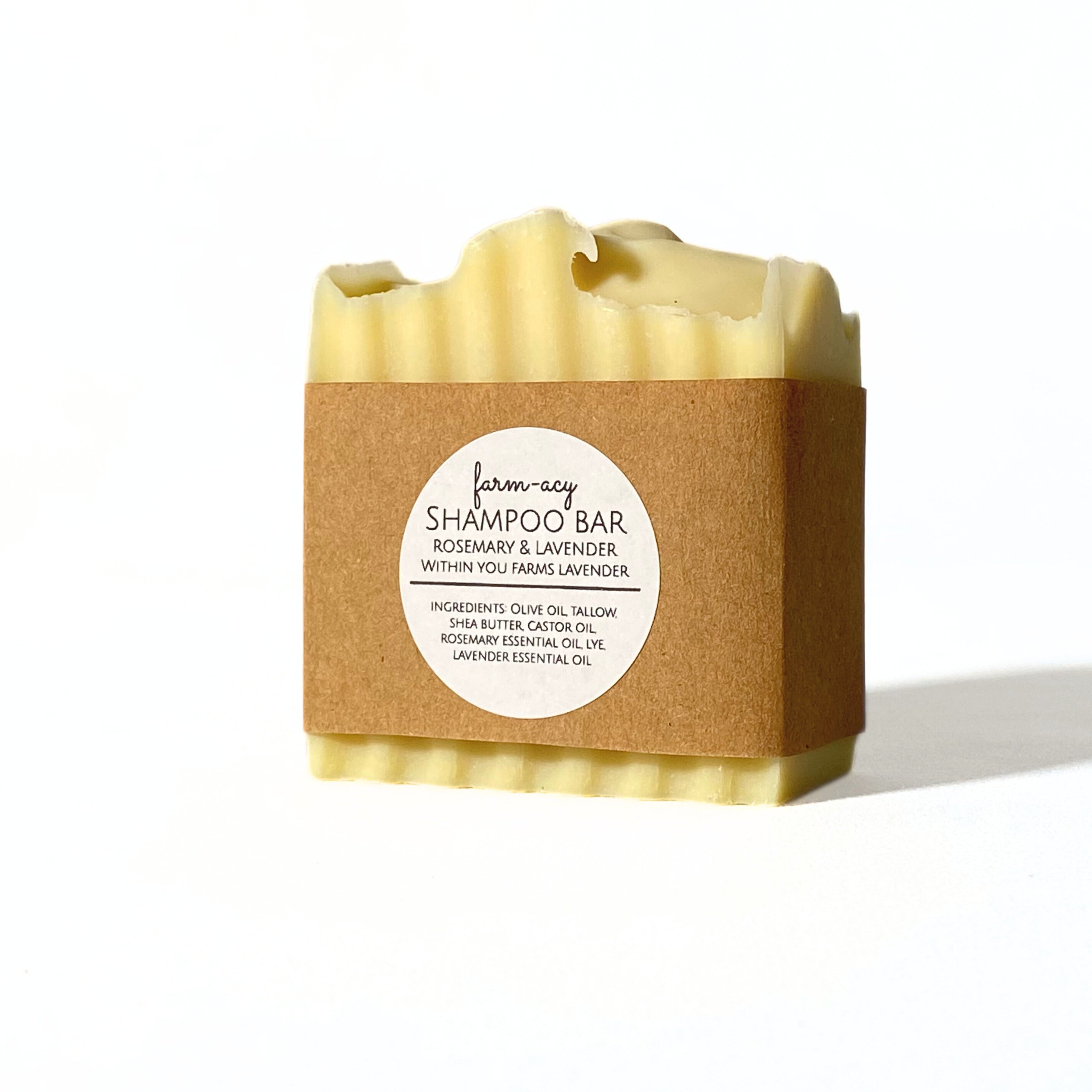 Rosemary and Lavender Shampoo Bar – Within You Farm